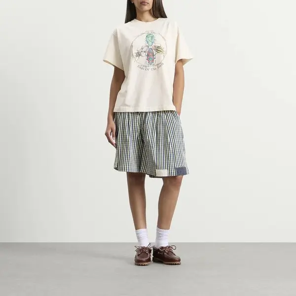 STORY MFG. Check Bridge Shorts Exclusive