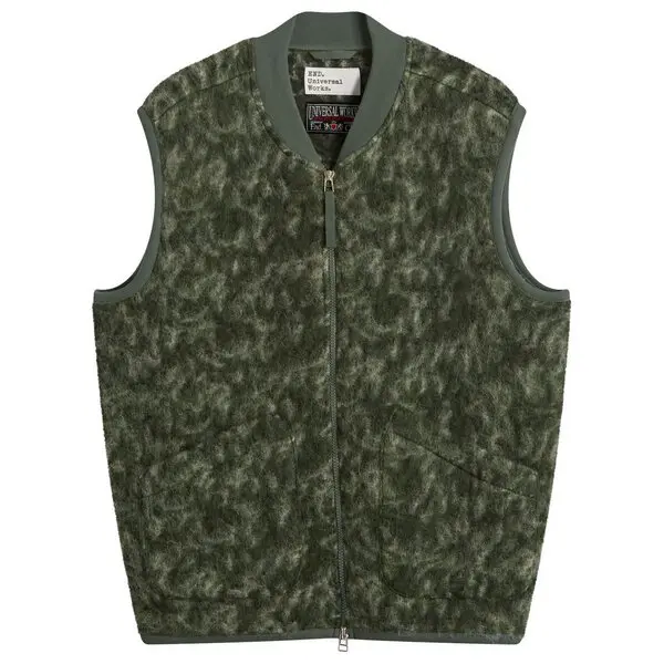 Universal Works X Snug Gilet Jacket - Olive