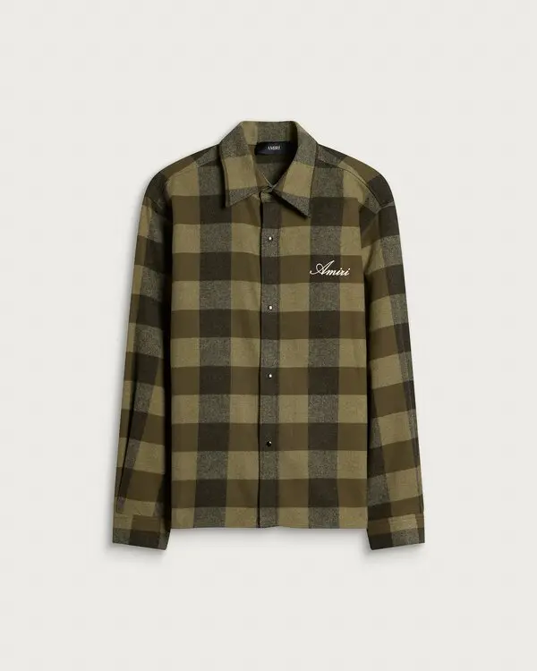 Amiri Heavy Flannel Check Shirt