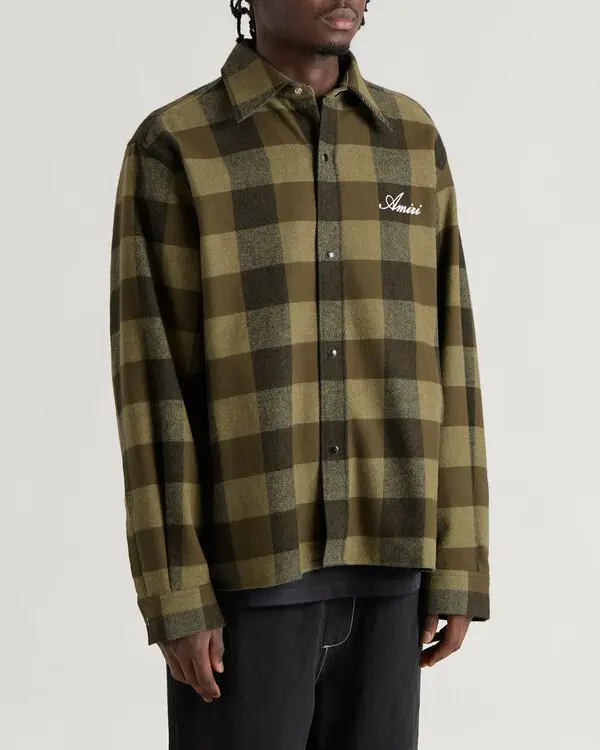 Amiri Heavy Flannel Check Shirt
