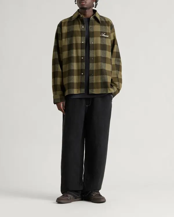Amiri Heavy Flannel Check Shirt