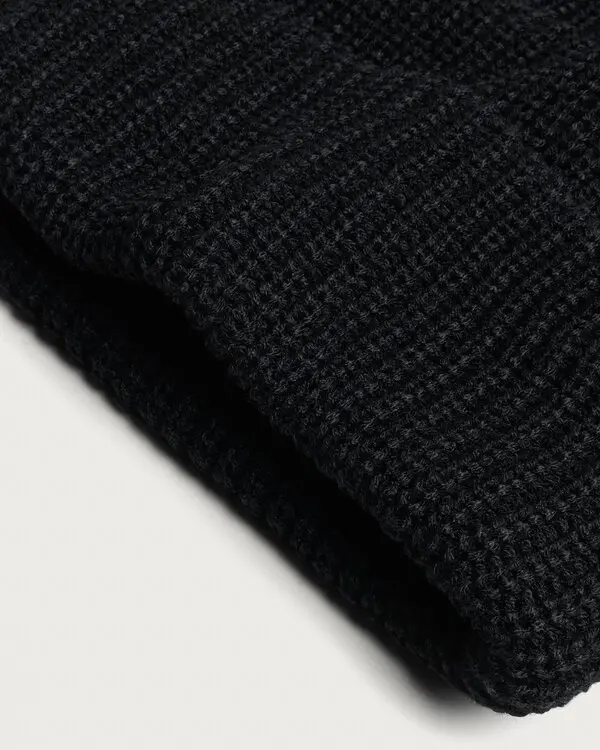 ROTOTO Cozy Chunky Beanie - Black