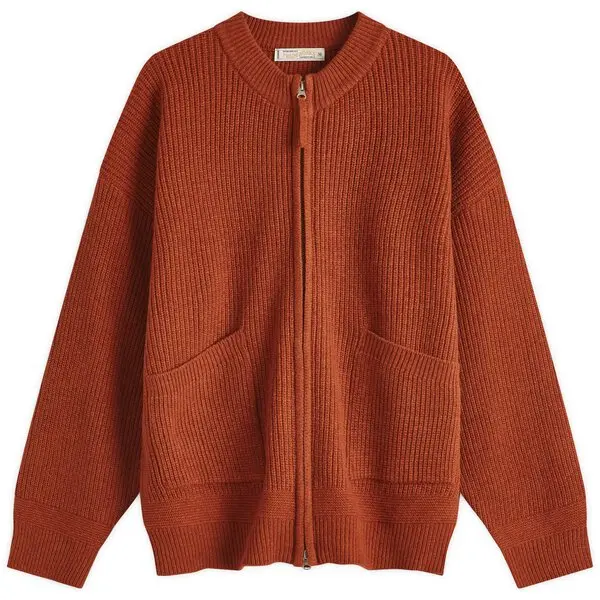 FRIZMWORKS Wool Deck Zip Up Cardigan