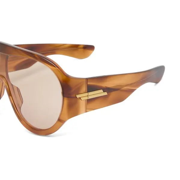 Bottega Veneta Bv1345s Sunglasses - Havana/brown