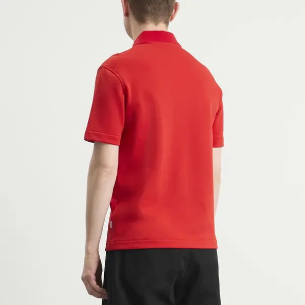 JIL SANDER Zip Shorts Sleeve Polo