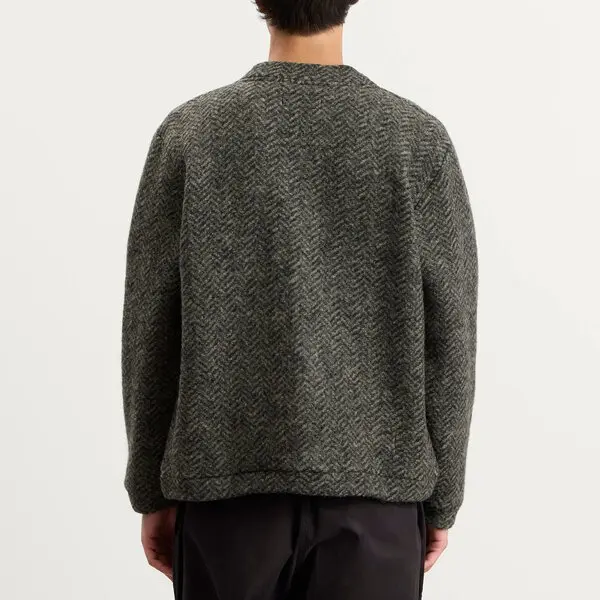 Universal Works Raven Fleece Advance Cardigan