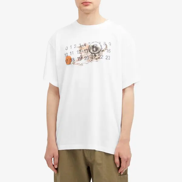 MAISON MARGIELA Kitten Number Logo T-shirt