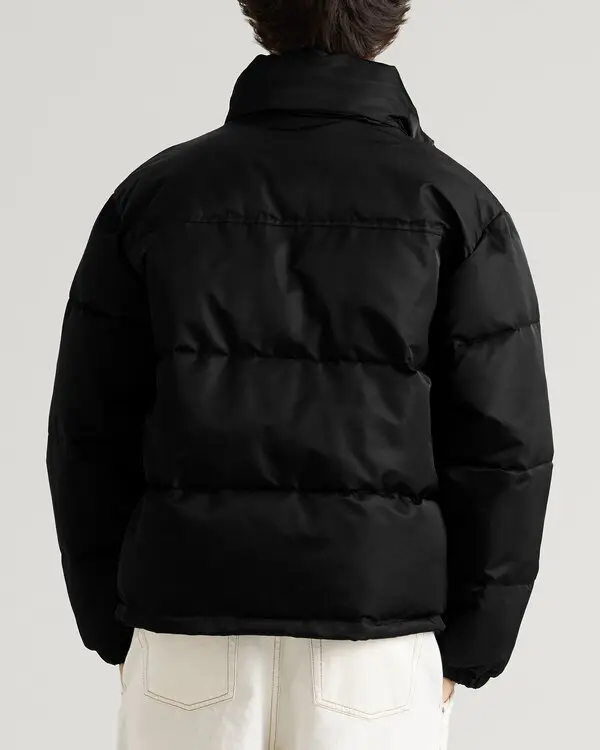 Drole De Monsieur Slogan Puffer Jacket