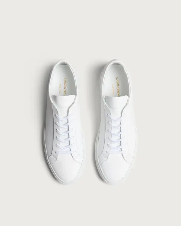 COMMON PROJECTS Original Achilles Low Sneakers - White
