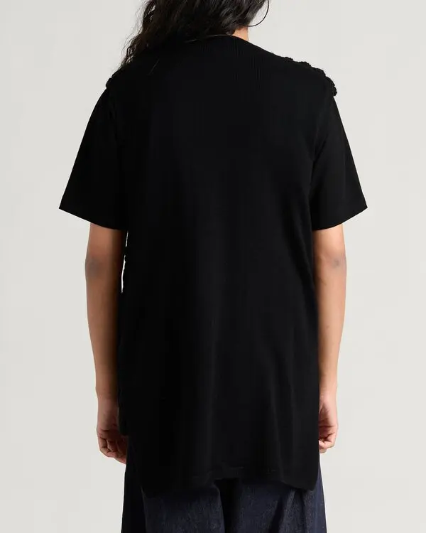 Comme Des Garçons Open Weave Crochet Vest
