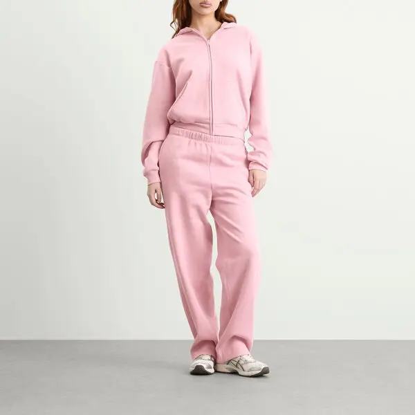 SKIMS Cotton Fleece Classic Straight Leg Pants