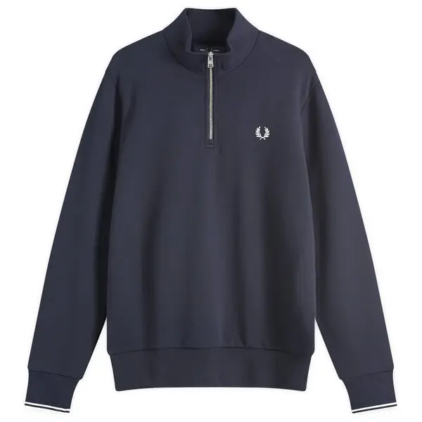 Fred Perry Quarter Zip Sweatshirt