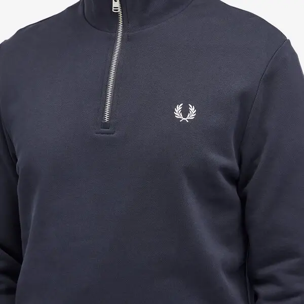 Fred Perry Quarter Zip Sweatshirt