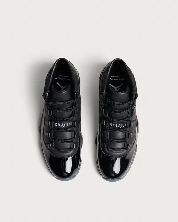 Comme Des Garçons X Air Jordan 11 Plus Shoes