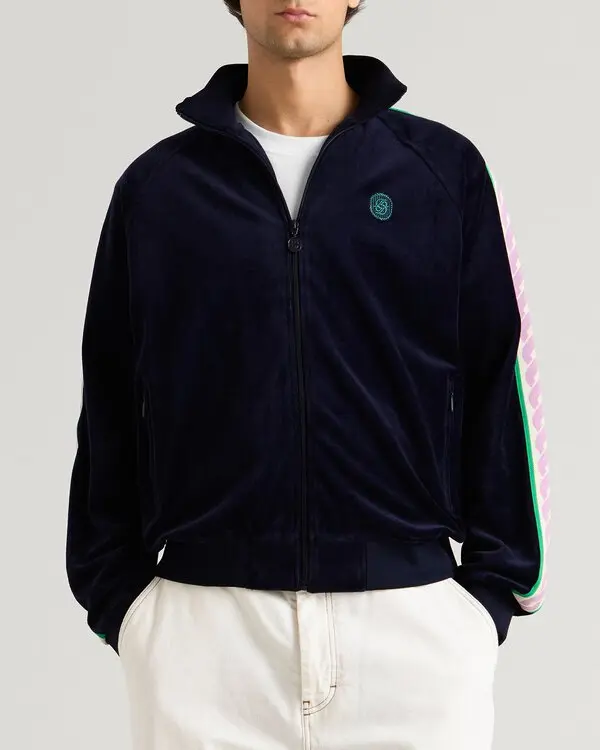 Drole De Monsieur Velvet Zip Jacket