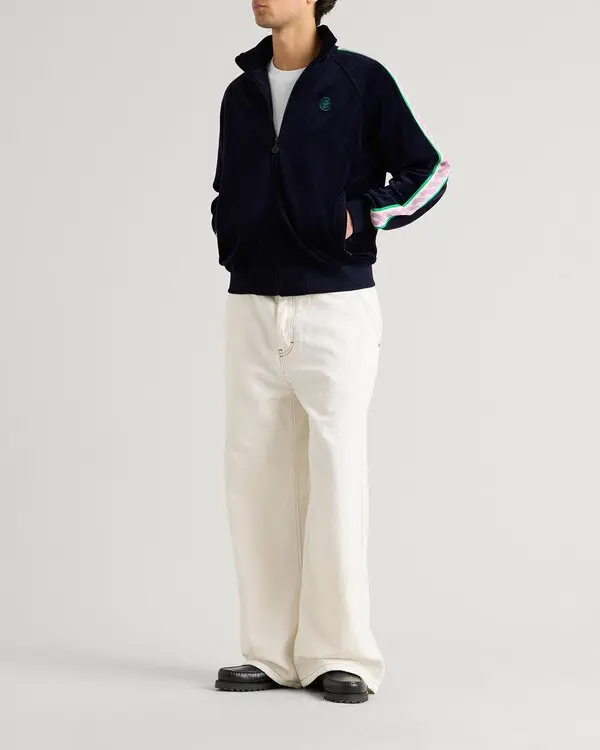 Drole De Monsieur Velvet Zip Jacket