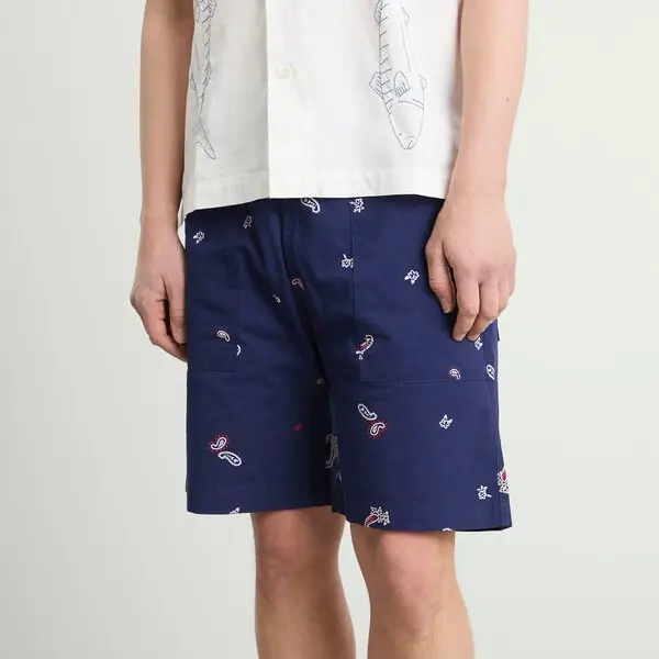 SERVICE WORKS Paisley Chef Shorts