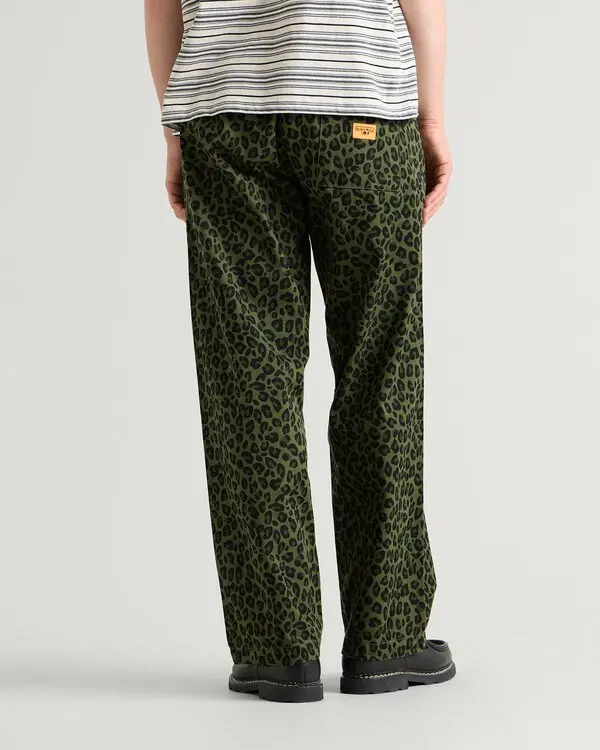 SERVICE WORKS Patterned Easy Chef Pants