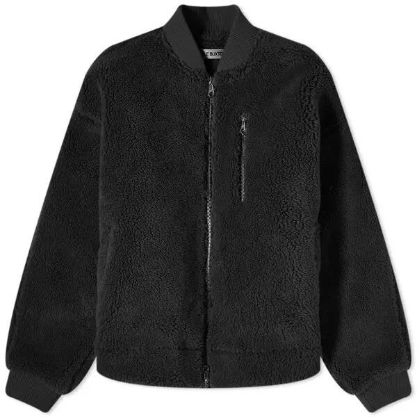 COLE BUXTON Fleece Bomber Jacket