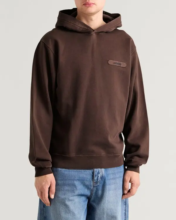 Jacquemus Grosgrain Logo Hoodie