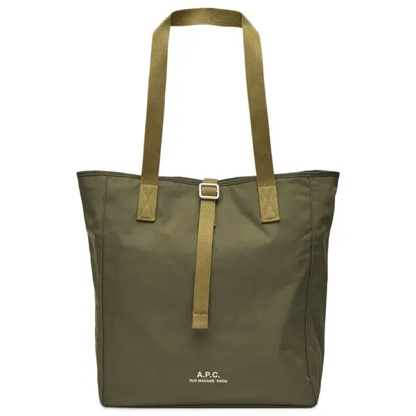 A.p.c. Cabas Archive Tote Bag - Khaki