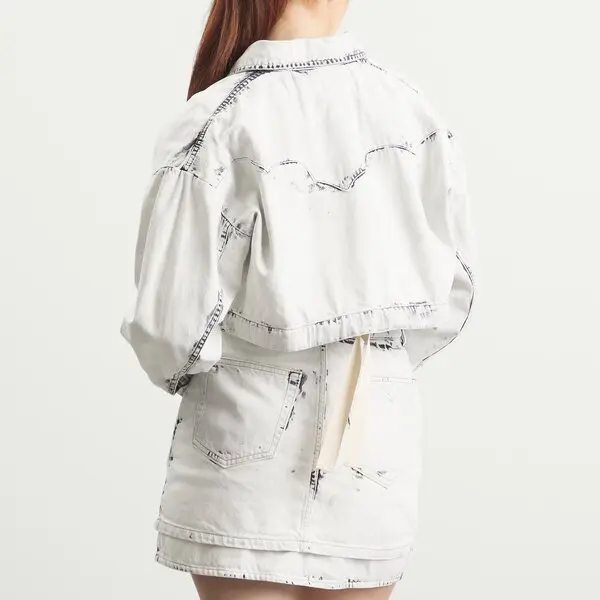 Toga Denim Shorts Shirt