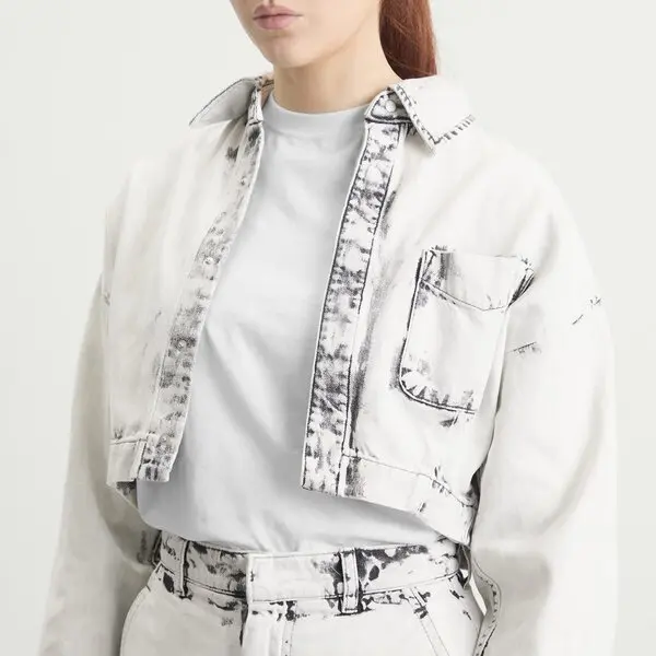Toga Denim Shorts Shirt
