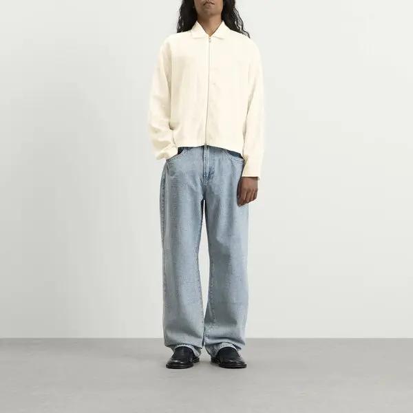 MKI MIYUKI ZOKU Loose Weave Check Rider Jacket