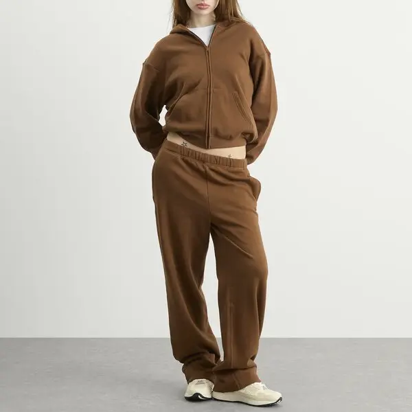 SKIMS Cotton Fleece Classic Zip Up Hoodie