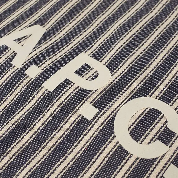 A.p.c. Diane Stripe Shopping Tote