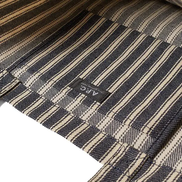A.p.c. Diane Stripe Shopping Tote