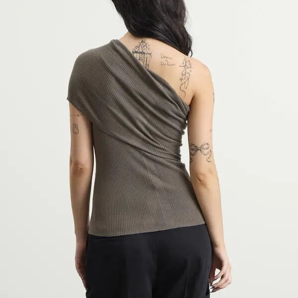 Rick Owens Athena One Shoulder Top