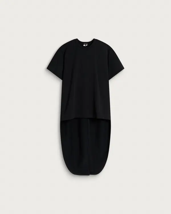 Comme Des Garçons Cotton Blend Drop Hem T-shirt