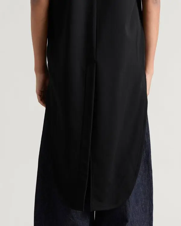 Comme Des Garçons Cotton Blend Drop Hem T-shirt