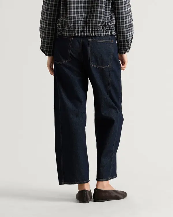 Good American Vintage Barrel Ankle Jeans