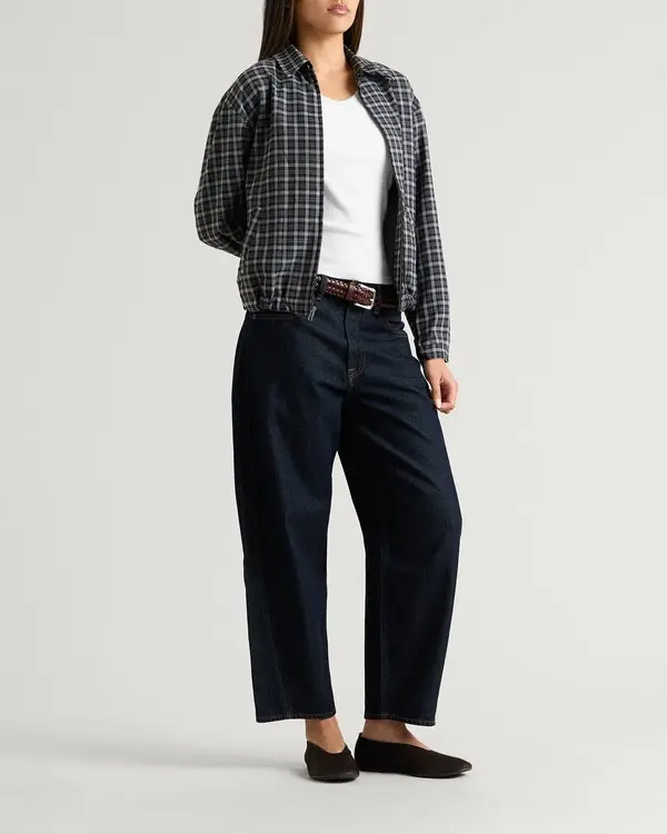 Good American Vintage Barrel Ankle Jeans