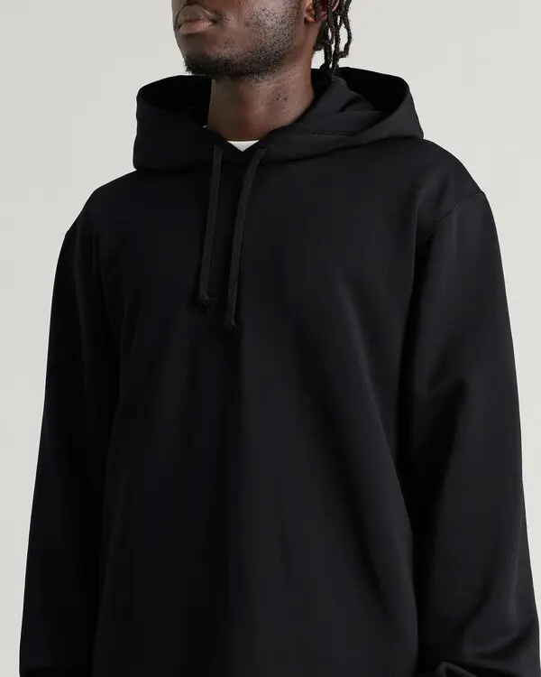 Comme Des Garçons Cotton Blend Drop Hem Hoodie