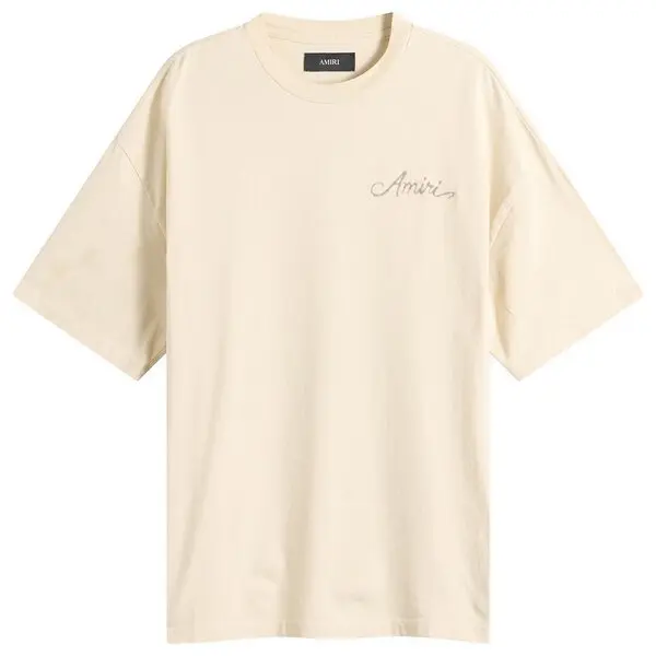 Amiri Ma Check Patch Skate T-shirt