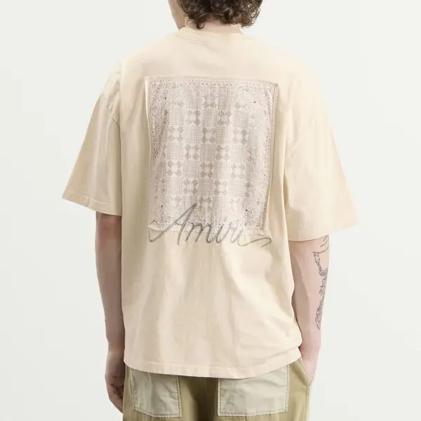 Amiri Ma Check Patch Skate T-shirt