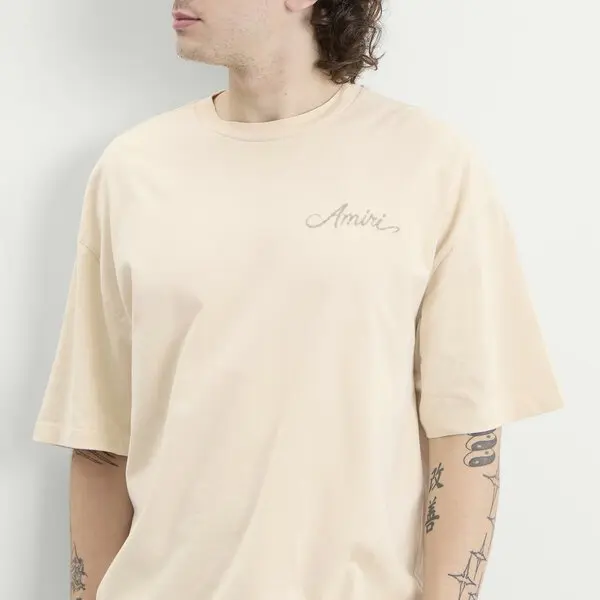 Amiri Ma Check Patch Skate T-shirt