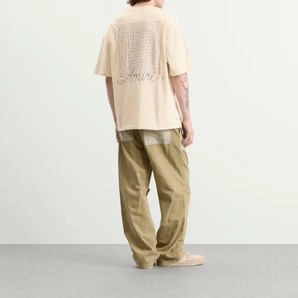 Amiri Ma Check Patch Skate T-shirt