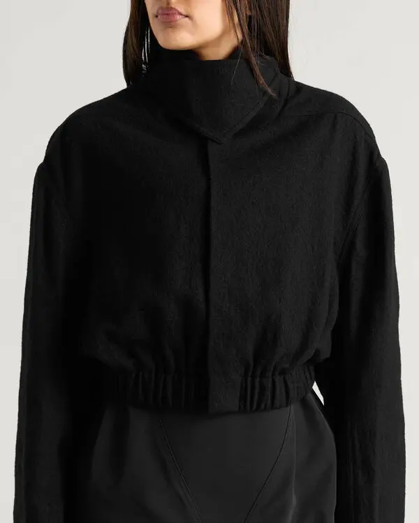 Rick Owens Collared Mac Shirt