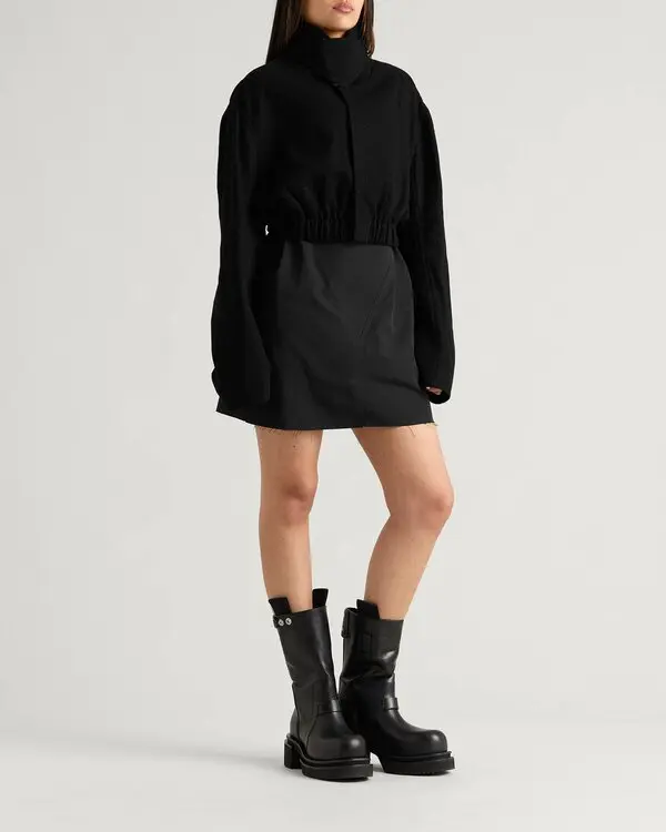 Rick Owens Collared Mac Shirt