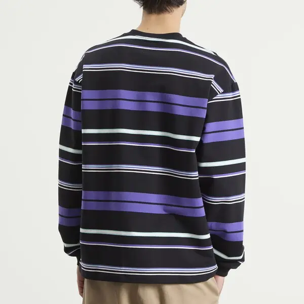 BEAMS Multi Stripe Long Sleeve T-shirt
