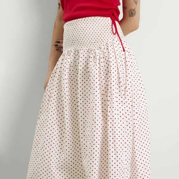 DAMSON MADDER Layla Skirt | 100% Cotton | End Clothing