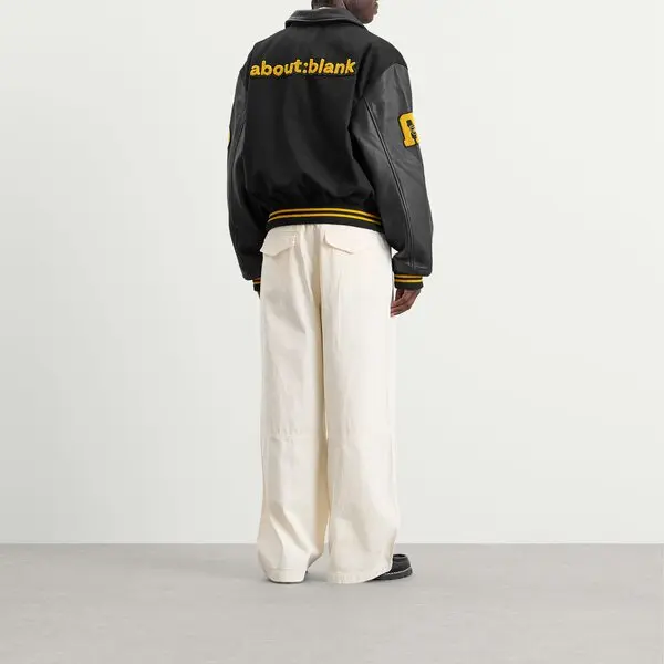 ABOUT:BLANK Letterman Jacket