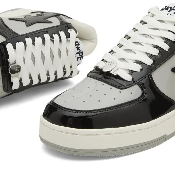 A BATHING APE Patent Leather Sta #4 M2 Shoes