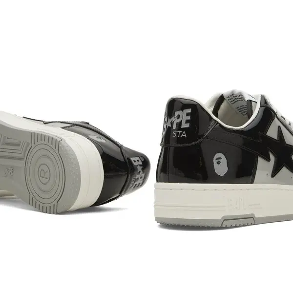 A BATHING APE Patent Leather Sta #4 M2 Shoes