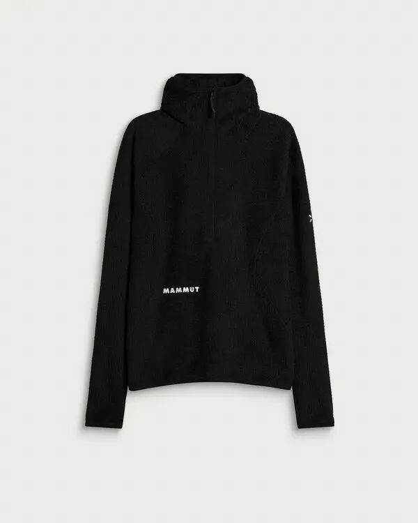 MAMMUT Eiger Free Air Half Zip Polartec Hoodie - Black