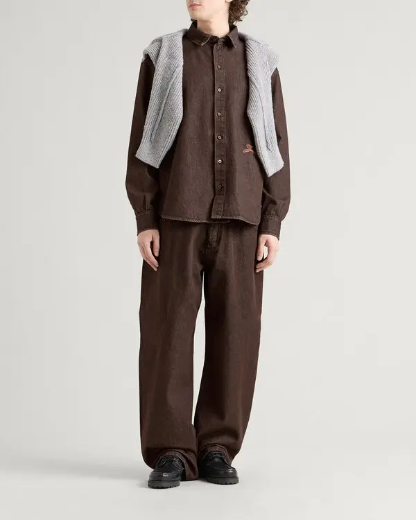 Jacquemus Tempo Denim Straight Leg Jeans